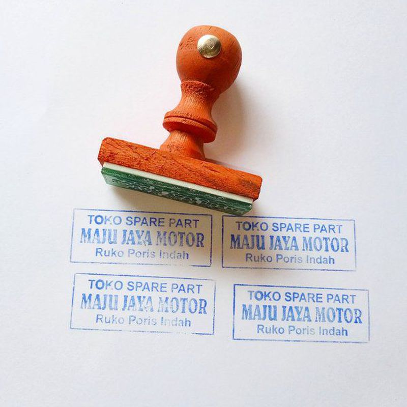 Stempel Kayu - Sesuai Pesanan