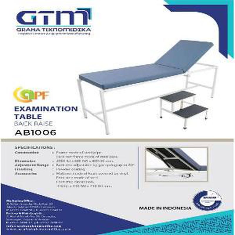 APF Examination Table Back Rise