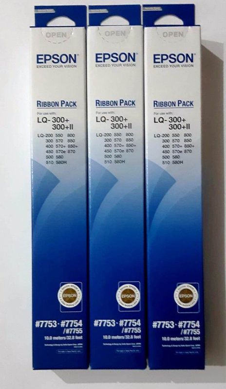 ribbon pack lq 300 #7753 . #7754 . #7755