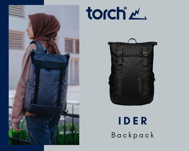 Tas Ransel Torch / Backpack / Ider 19L - Grey
