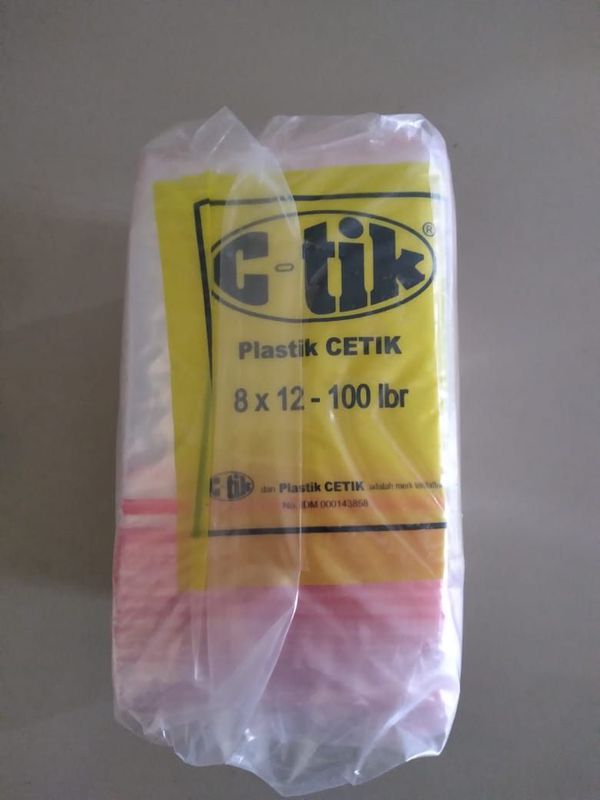 PLASTIK CETIK (C-TIK 8X12 CM) ISI 10 X 100 LBR