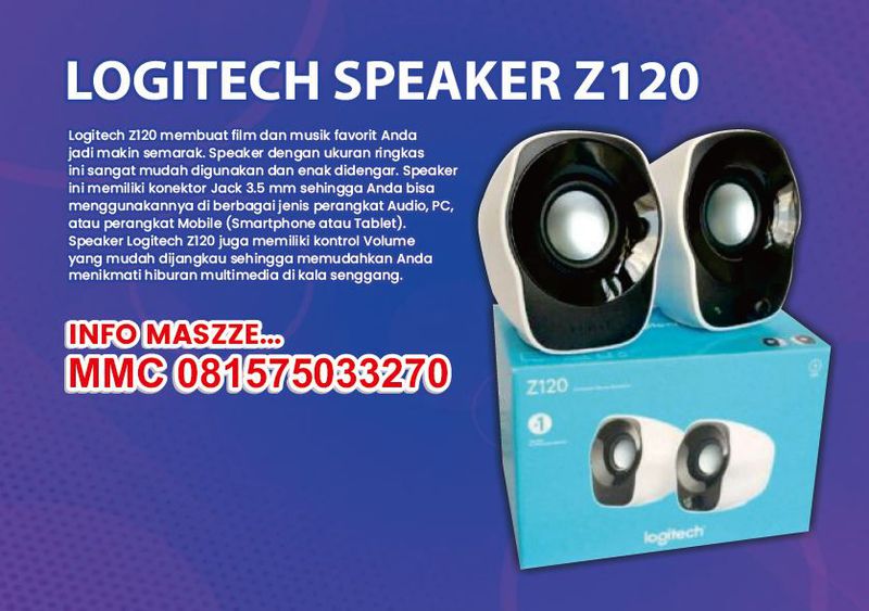 LOGITECH Z120 SPEAKER AKTIF