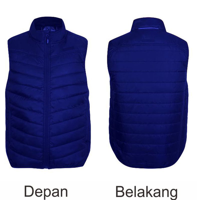 Rompi Parasut Pria double / Jaket Rompi Parasut Cowok double