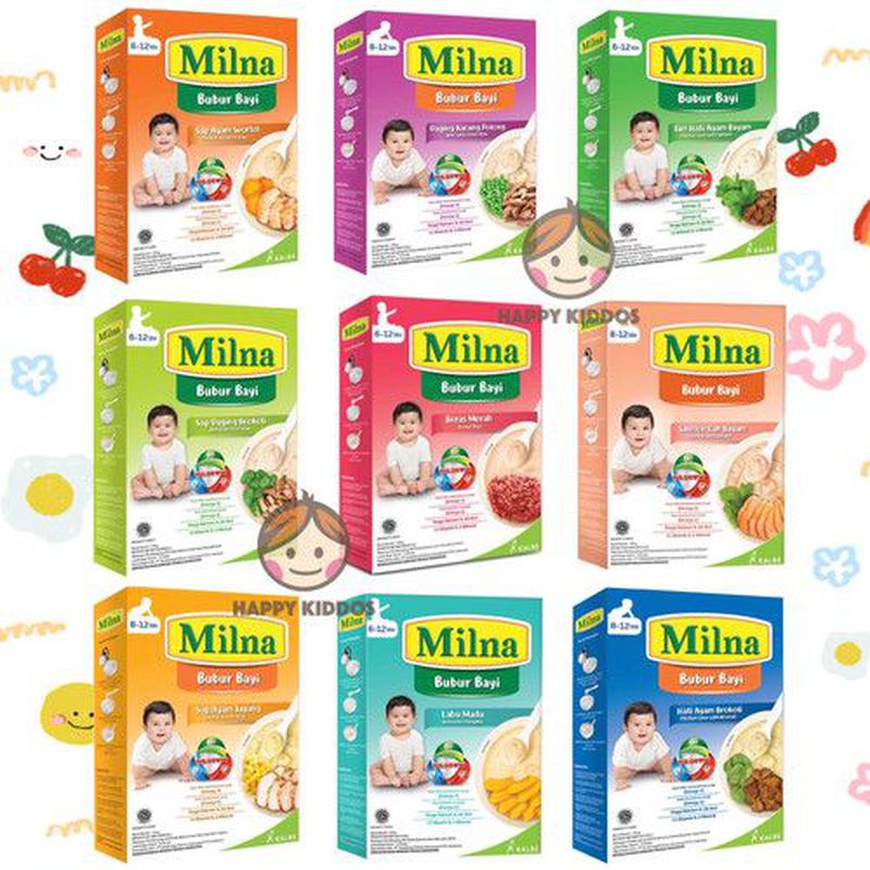 MILNA BUBUR BAYI INSTAN 120G - Sup Ayam Wortel