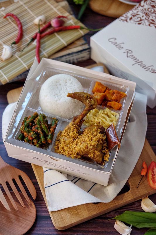 Nasi Box Cabe Rempah 2