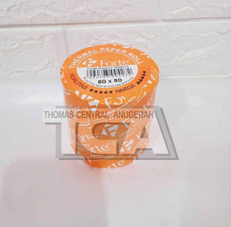 THERMAL PAPER ROLL FORTE 80X80
