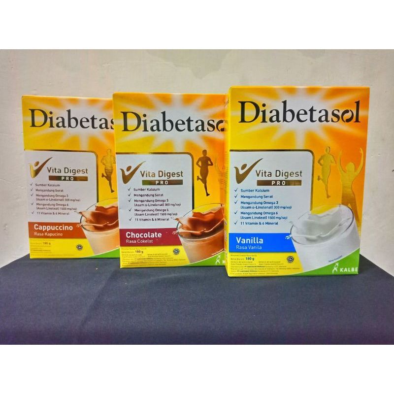 DIABETASOL VITA DIGEST SUSU180G - COKLAT