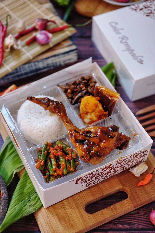Nasi Box Cabe Rempah 1