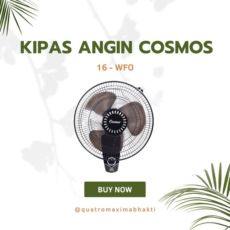 KIPAS ANGIN DINDING COSMOS 16 WFO
