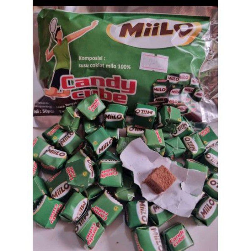 MILO CUBE CANDY COKLAT ISI 50