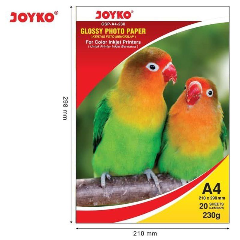 Joyko Glossy Photo Paper A3 230 Gr Gsp-05