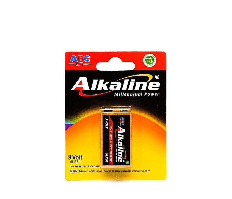 Baterai ABC Alkaline 9 Volt (6LR61)