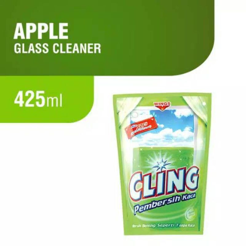 Pembersih Kaca Cling Refill Appel 425 ml