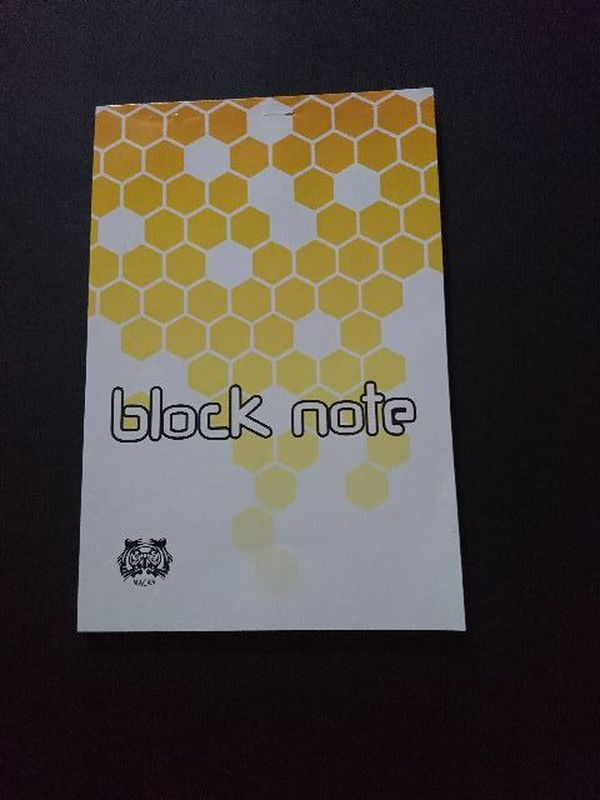 block note