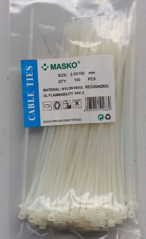 KABEL TIES 15 CM - MASKO