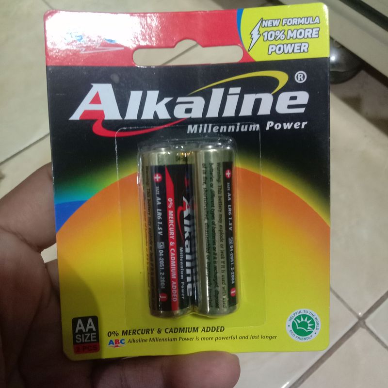 batere ABC alkaline AA