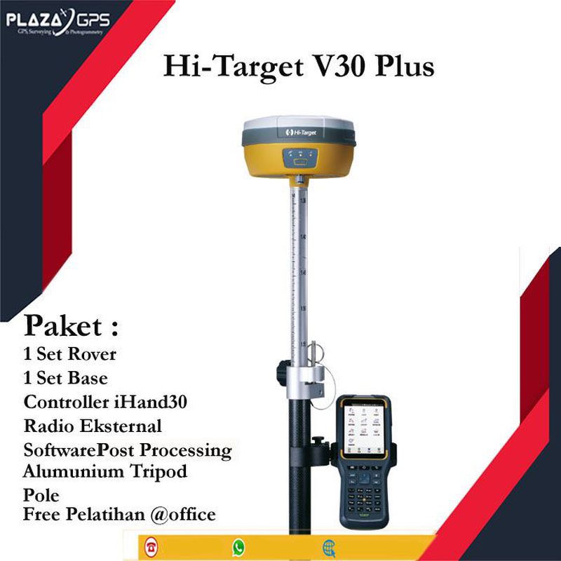 GPS Geodetic Hi-Target V30 Plus GNSS RTK System