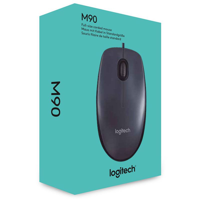 Logitech M90 - Optical USB Mouse