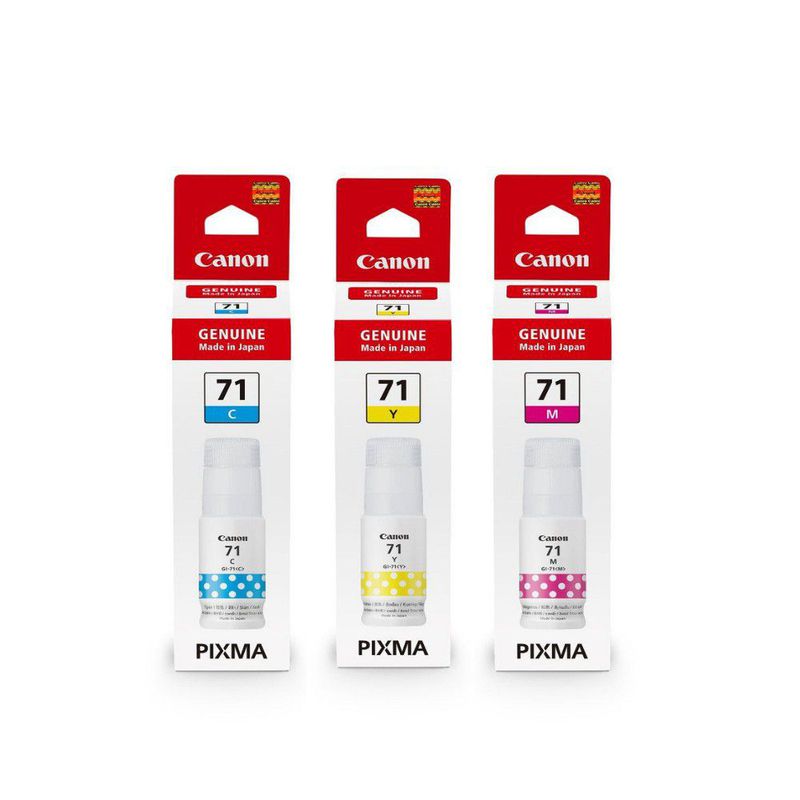 ORIGINAL TINTA CANON 71 (CL) - Merah