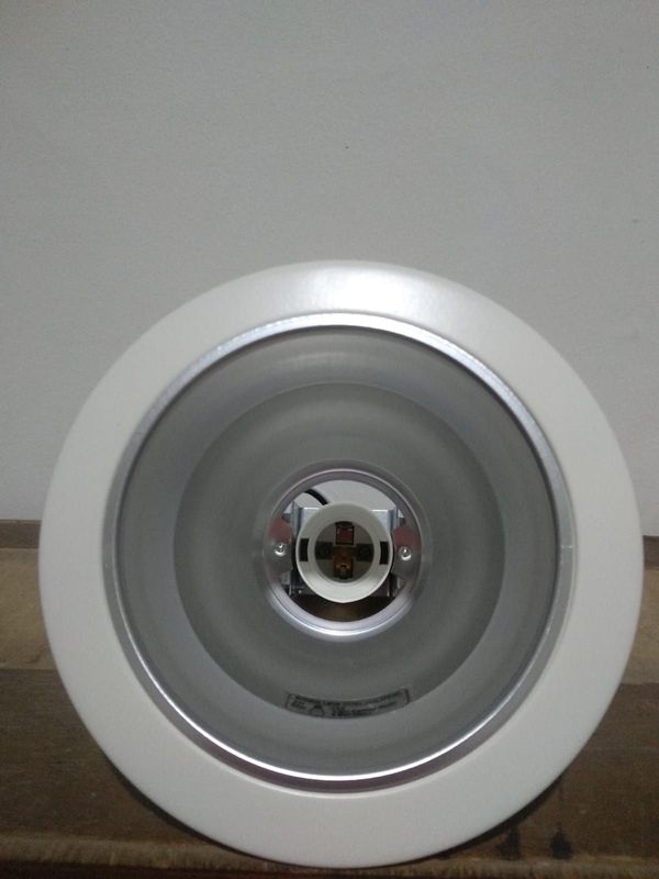 Kap Lampu Downlight 4 Inch E27 Putih