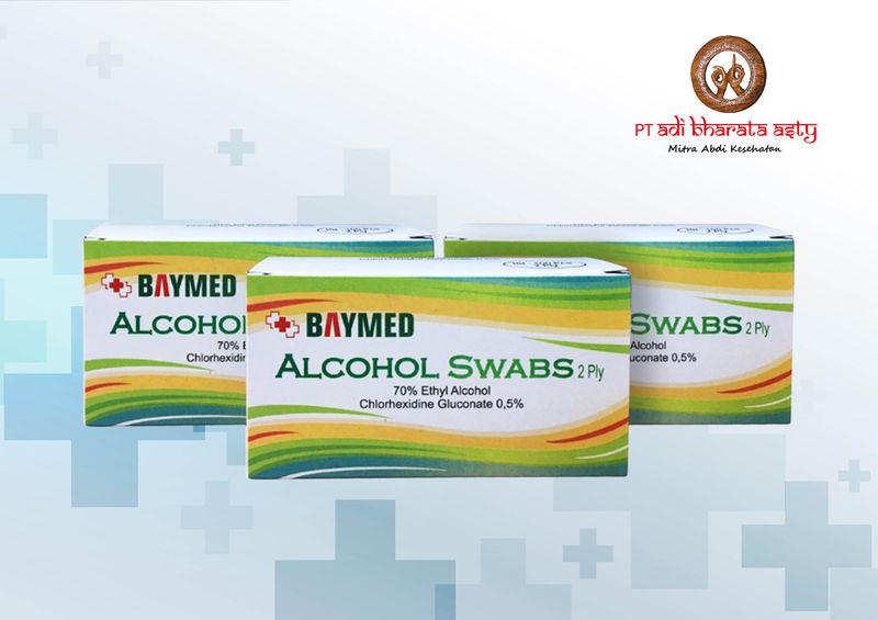 Alcohol Swab Baymed 100Pcs/Box