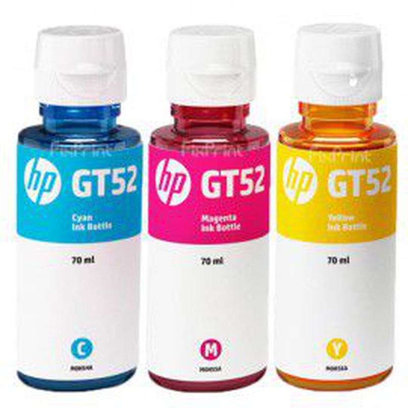 Tinta Printer GT 52 HP - Yellow