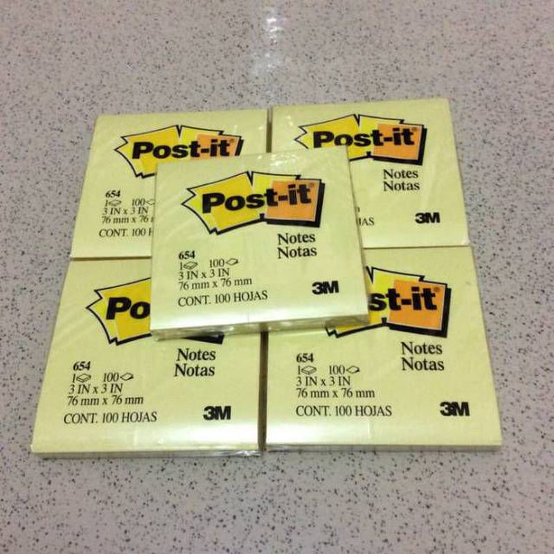 Post-it 3M 654 kuning