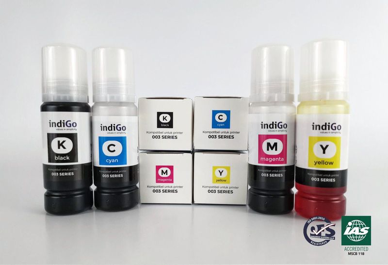 TINTA EPSON L003 INDIGO colour