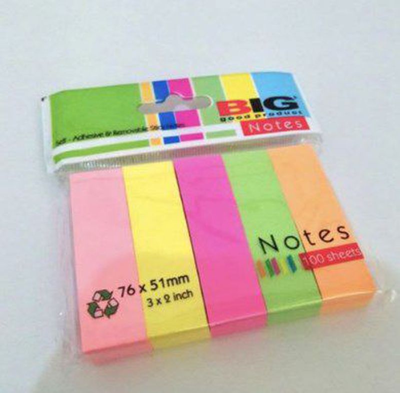 Post it Strip 5 Warna Mrek Big