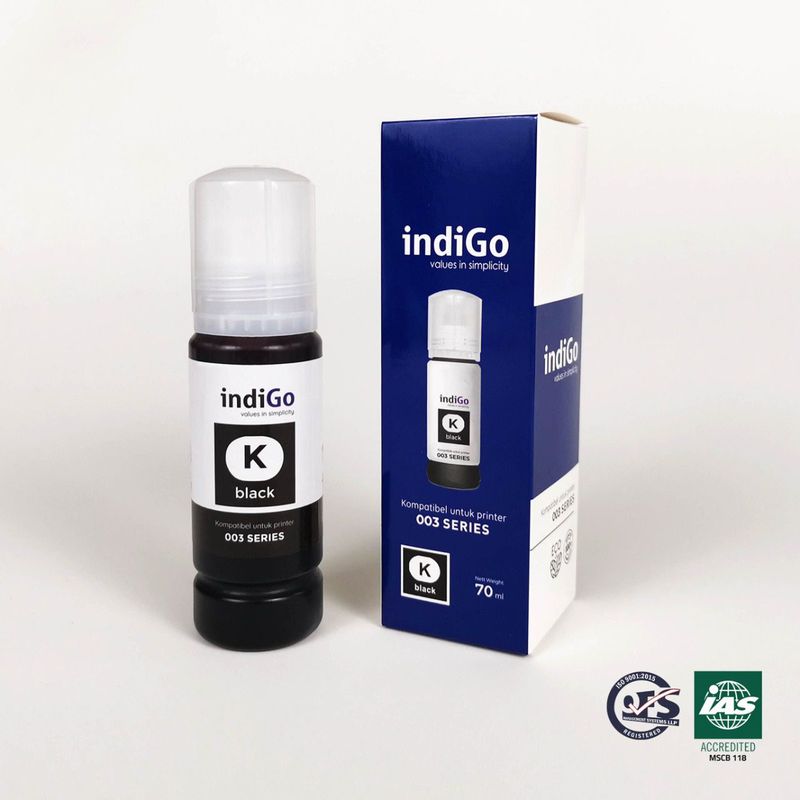 TINTA EPSON L003 INDIGO BLACK