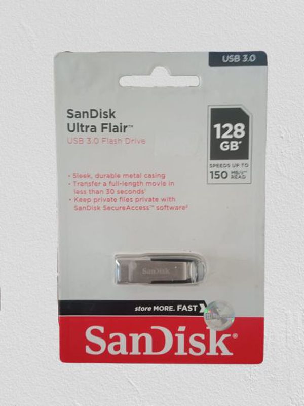 FLASHDISK SANDISK ULTRA FLAIR 128 GB / USB 3.0