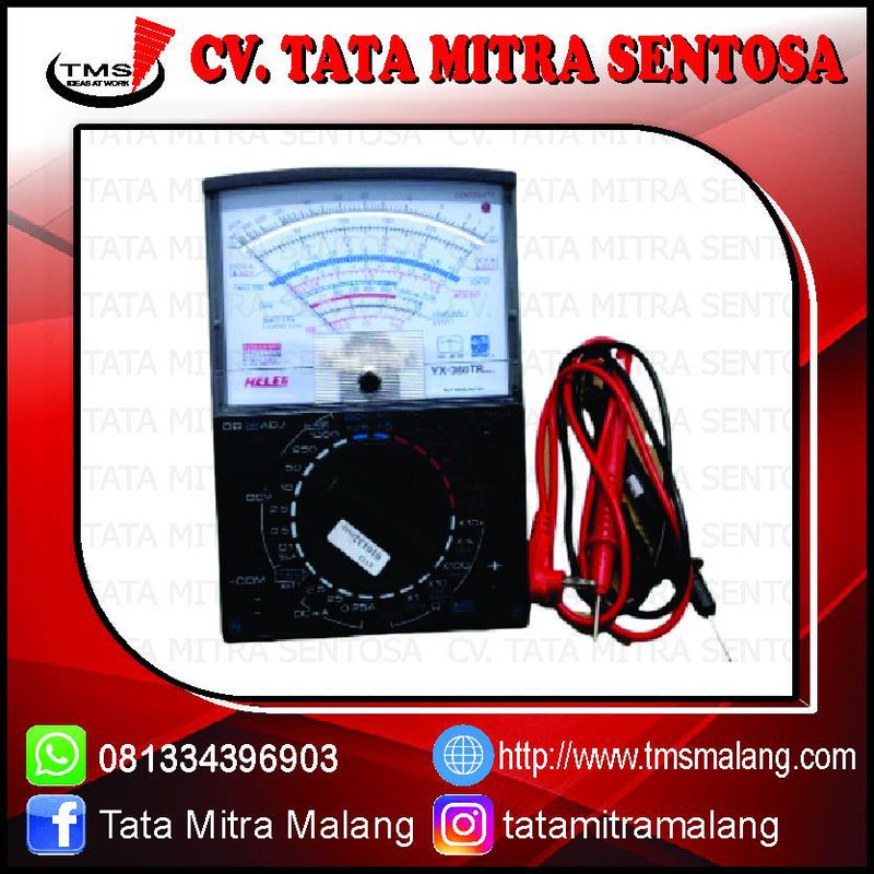 HELES MULTITESTER YX - 360 TRNB II BUZZER