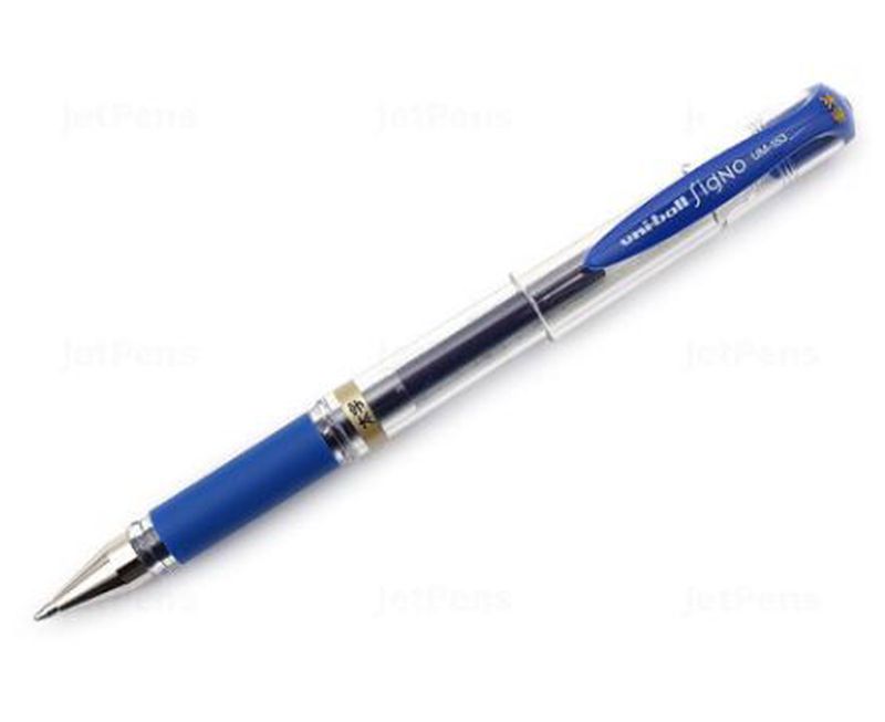 Pena Signo UM 153 Biru (ecer)