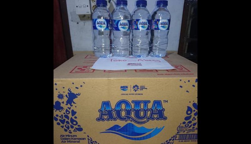 aqua botol kecil