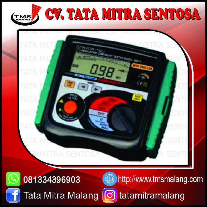 Kyoritsu 3007A Insulation tester Megger