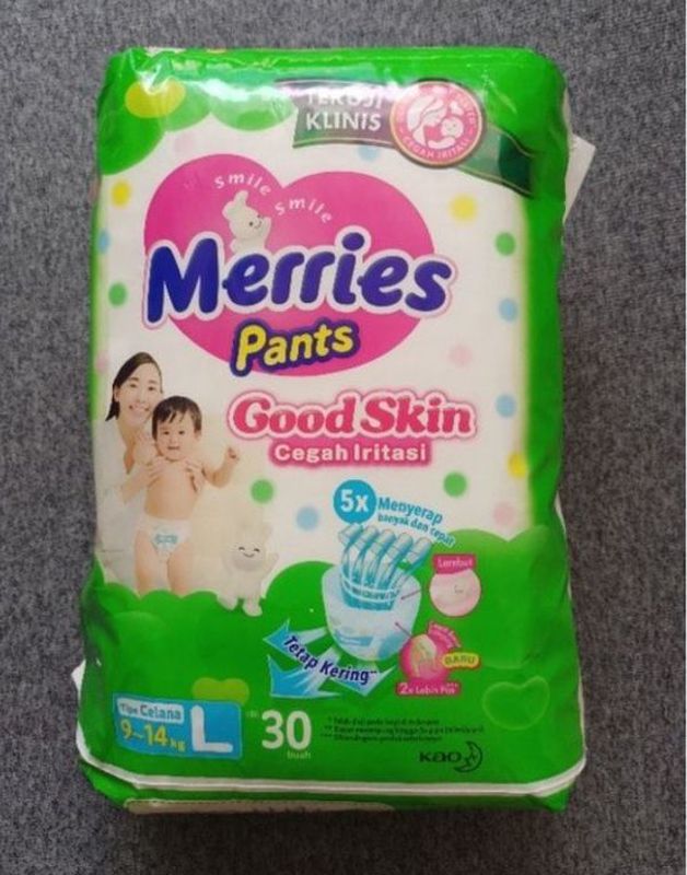 Pampers popok celana Marries pants ukuran L isi 34