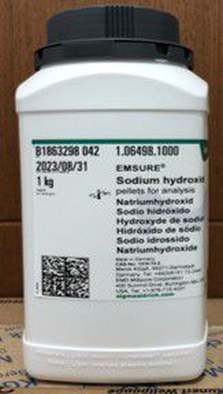 Sodium hydroxide pellets for analysis