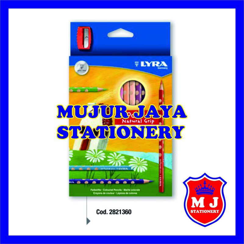 PENSIL WARNA 36 COLOR LYRA GROOVE SLIM - MJS 098