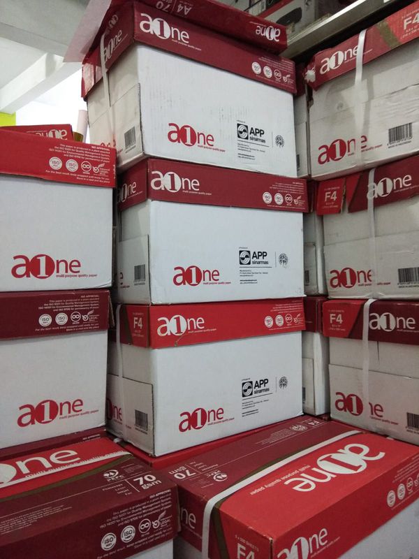 Kertas HVS A1One 70 GSM - A1One F4 70 GSM