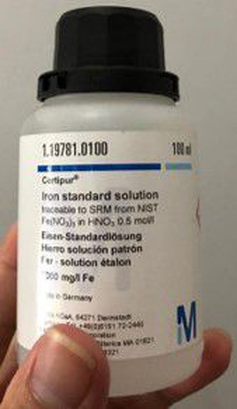 Iron Standard Solution 100 Ml