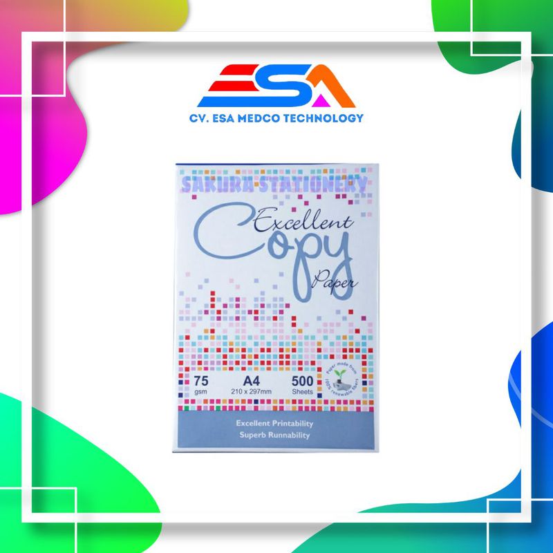 Kertas HVS A4 Excellent Copy Paper 75gram