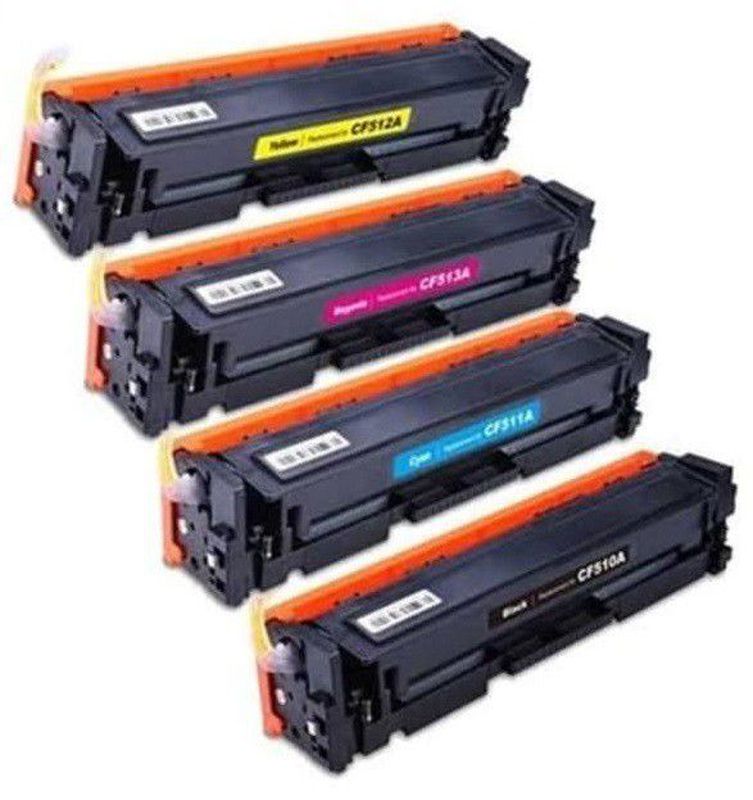 Toner Cartridge CF510 CF511A CF512A CF513A (204A) - Merah