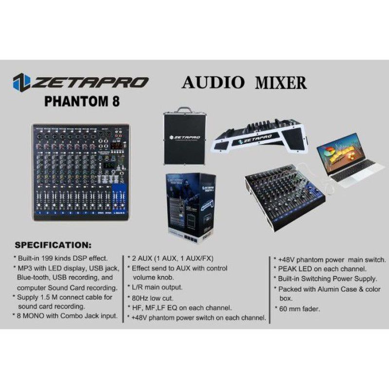 Mixer ZETAPRO PHANTOM 8