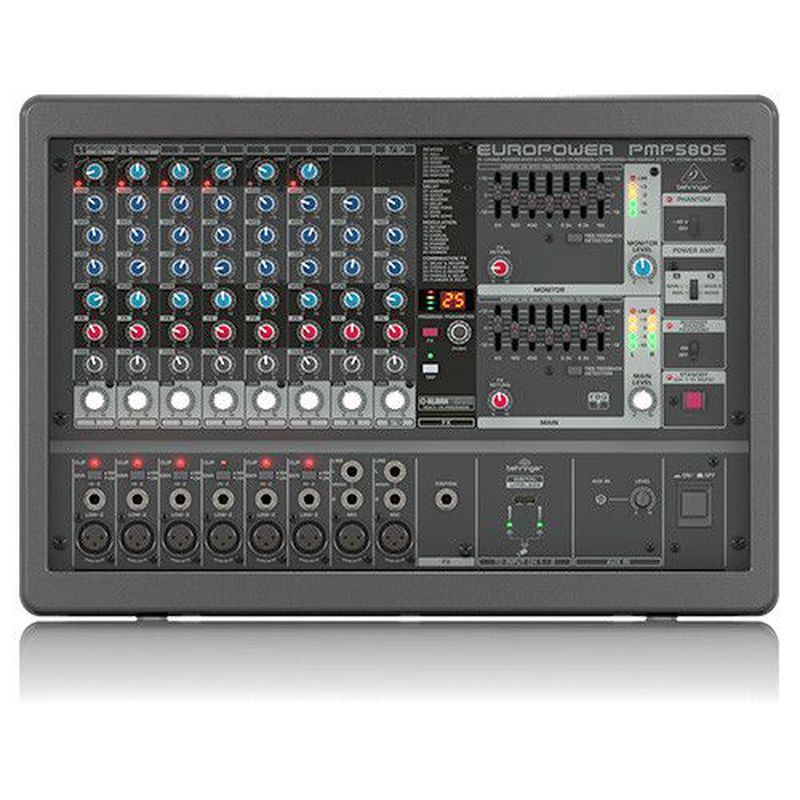Behringer PMP 580 S Power Mixer 10 Channel