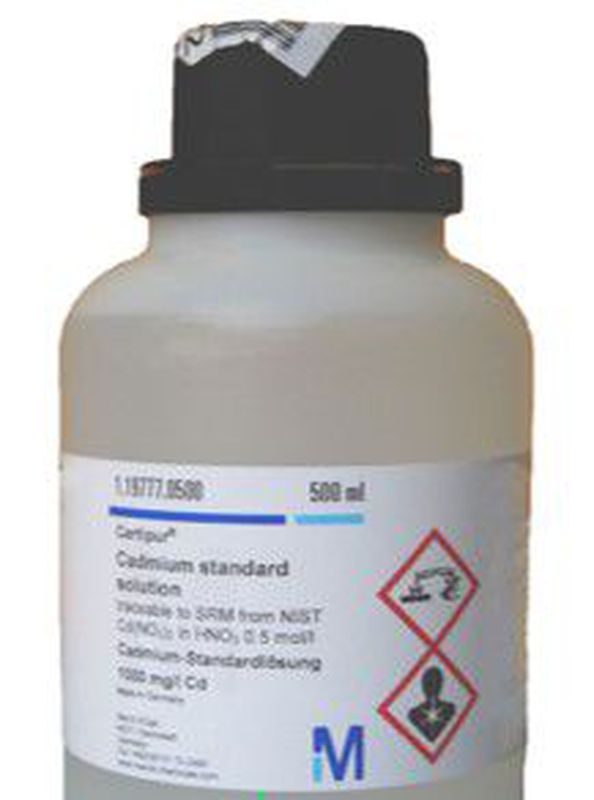 Cadmium standard solution 500 ml