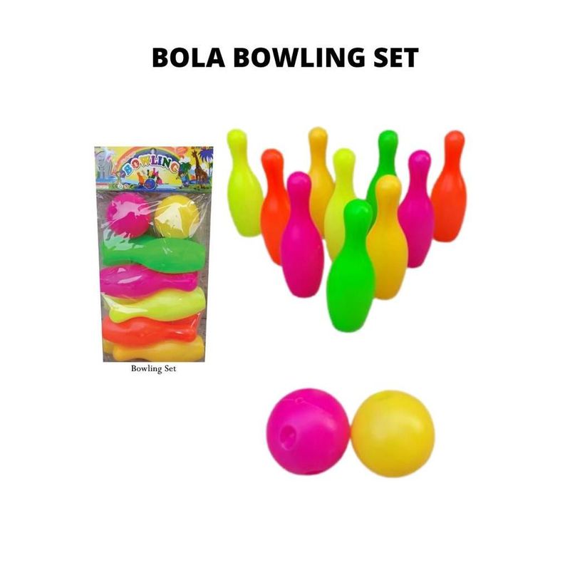 MAINAN ANAK BOWLING PLASTIK