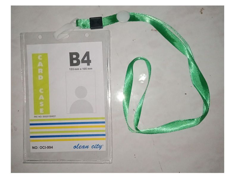 Name Tag B4 Merk Clean City + Tali