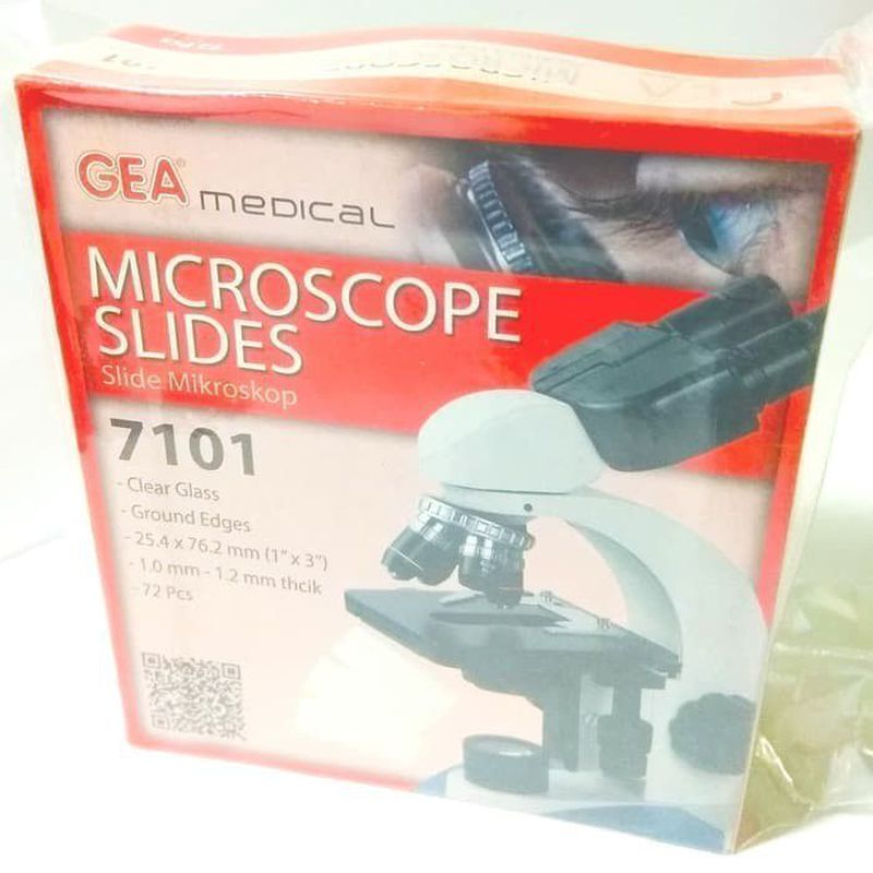 Glass Slide Kaca Mickroskop/MICROSCOPE SLIDES 7101