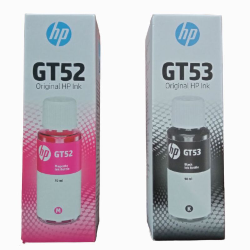Tinta HP GT 52 Warna - Cyan (Biru)
