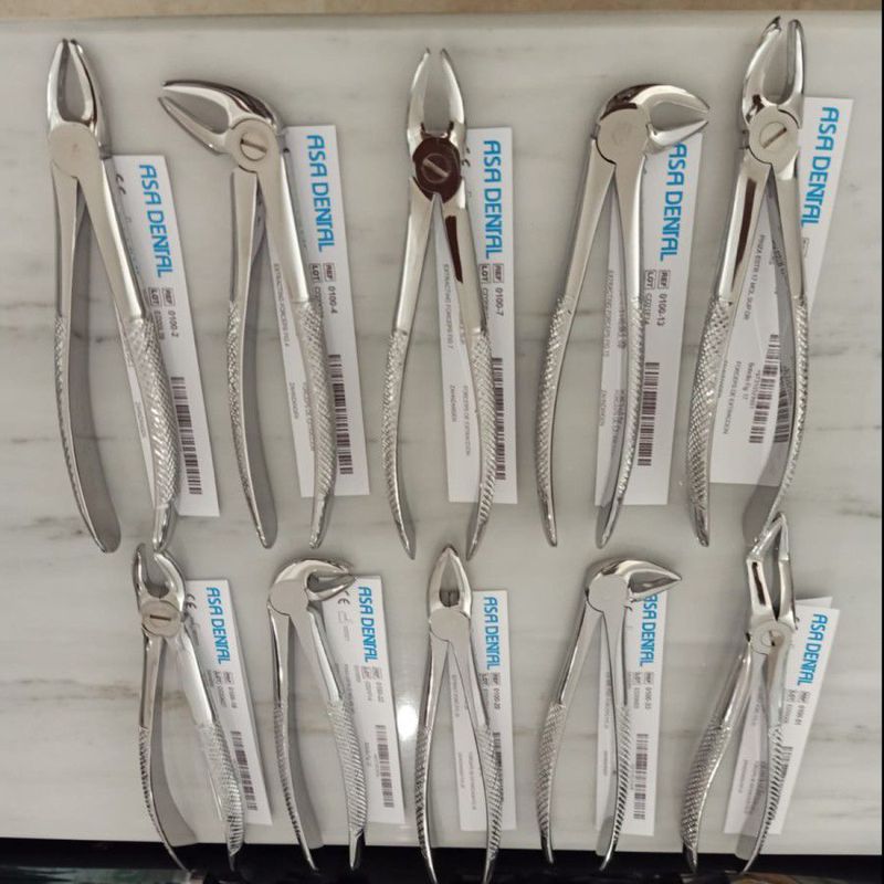 Forceps Upper Third Molars Set 10 pcs ASA DENTAL